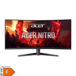 Acer Nitro XZ403CKRbmiiphuzx, Schwarz, 40 Zoll, Curved, Wide 4K, VA, 180 Hz, 0,5 ms (HDMI, DisplayPort, USB-C, h&ouml;henverstellbar, neigbar, schwenkbar, AMD FreeSync Premium, HDR400)