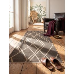 L&auml;ufer Flachgewebe Schwarz 80x200 cm - BORNO KADIMA DESIGN