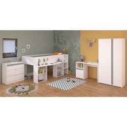 Parisot Kinderzimmer Set 4tlg "Pirouette 11" Wei&szlig;