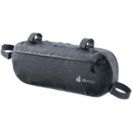 Deuter Fahrradtasche "CABEZON FB 6 L", B/H/T: 8cm x 17cm x 46cm, schwarz, Taschen, mit reflektierenden Elementen, wasserdichtes Polyamid