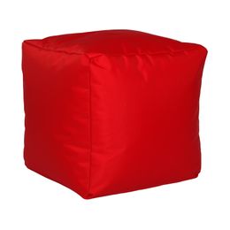 Linke Licardo Sitzw&uuml;rfel Nylon rot 40/40/40 cm