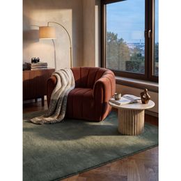 Teppich Antirutsch Waldgr&uuml;n 240x340 cm - ALDAN KADIMA DESIGN