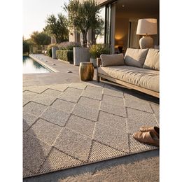 KADIMA DESIGN Flachgewebe-Teppich Pflegeleicht Natur 160x220 cm - TOCE Kadima