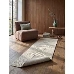 Outdoor-L&auml;ufer Niederflor Creme 80x150 cm - MEZEN KADIMA DESIGN