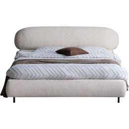 Polsterbett Home Affaire, B:140cm, beige, Betten, "Zauberfl&ouml;te"