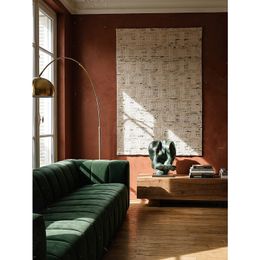 KADIMA DESIGN Flachgewebe-Teppich geometrisch Natur 160 x 230 cm - ELIN Kadima