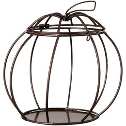 IB Laursen Metall-K&uuml;rbis zum &Ouml;ffnen Dunkelbraun Dunkelbraun - &Oslash; 19,2 x H 16 cm