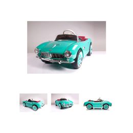 Kinder Elektroauto BMW 507 Oldtimer, lizenziert, Fernbedienung, Trolley Funktion gr&uuml;n