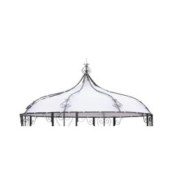 DEGAMO Ersatzdach f&uuml;r Pavillon BURMA, Polyester PVC-beschichtet weiss
