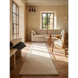 L&auml;ufer Kurzflor Beige 80x300 cm - RUTOR KADIMA DESIGN