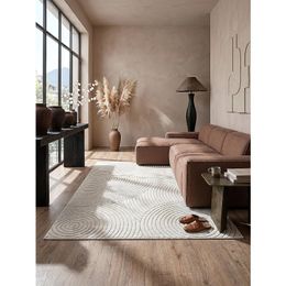 Outdoor-Teppich Wetterfest Creme 200x280 cm - MEZEN KADIMA DESIGN
