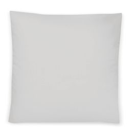 Kissenbezug Irisette, B:40cm L:40cm, grau, Mako-Satin, Obermaterial: 100% Baumwolle, Kissenbez&uuml;ge, "Paris 8000", Hochwertiger Premium Kissenbezug