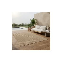KADIMA DESIGN Outdoorteppich ARLBERG, in Jute-Optik, Beige, 200 x 290 cm