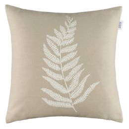 Sch&ouml;ner Wohnen Kollektion Dekokissen, B:45cm L:45cm, beige, SCH&Ouml;NER WOHNEN-KOLLEKTION, Obermaterial: 92% Baumwolle, 8% Polyester, Dekokissen_Sitzkissen_Kissenh&uuml;llen, "Viva",