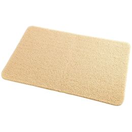 Badematte Wenko, H:50mm, beige, Badematten, BxL: 40 x 60 cm