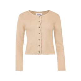 Marjo Damen Strickjacke "Strickjacke VILSECK", rot, Gr. XS, Obermaterial: 50% Baumwolle CO. 50% Sonstiges Material (Ananasfaser) AM_PF ., Strickjacken