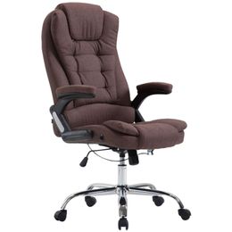 TPFLiving B&uuml;rostuhl Toronto Stoff Creme