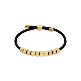 Damen Armband "Brick", 21cm, Edelstahl Textil, gold, Liebeskind Berlin, Edelstahl, Textil, Armb&auml;nder