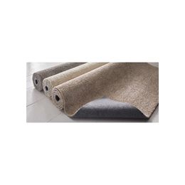 bonprix Waschbarer Teppich mit weichem Flor, grau, Gr.160x230 cm, Unkompliziert und herrlich weich: der waschbare Teppich mit Fleecer&uuml;cken