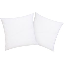 Kissenbez&uuml;ge OTTO HOME, B:80cm L:80cm, wei&szlig;, Jersey, Obermaterial: 100% Baumwolle, Kissenbez&uuml;ge, "Cremona2 100% Baumwoll-Jersey mit Rei&szlig;verschluss",