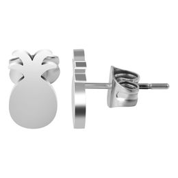 Adelia&acute;s ADELIA ́S Damen Paar Ohrh&auml;nger "Ohrringe &ndash; Ohrstecker aus Edelstahl", silber, Edelstahl, Ohrringe, Ideal als Geschenk zum Valentinstag