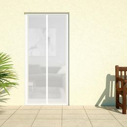 Insektenschutz-Vorhang "DELUXE", B/H: 100cm x 220cm, wei&szlig;, Hecht INTERNATIONAL, Insektenschutzgitter, BxH: 100x220 cm, k&uuml;rzbar