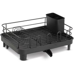 zeller PRESENT Trockenst&auml;nder "Geschirrabtropfst&auml;nder, Kunststoff/Metall, schwarz", B:32cm H:20cm T:41cm, schwarz, Geschirrst&auml;nder, Trockenst&auml;nder,