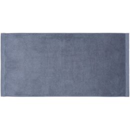 Strandtuch HECKETT & LANE, B:90cm L:180cm, grau, Frottee, Baumwolle, Handt&uuml;cher, "Heckettlane Strandtuch Premium", Strandtuch aus hochwertige