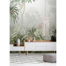 Fototapete "Sanne", B/L: 3m x 2,8m, gr&uuml;n, SUPERFRESCO EASY, Schlafzimmer, Tapeten, Gr&uuml;n - 300x280cm