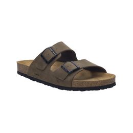 Josef Seibel Herren Sandale "Freizeitschuhe", Gr. 48, gr&uuml;n, Obermaterial: 50% Rindsleder Leather cow. 50% Lammleder LEL., Schuhe