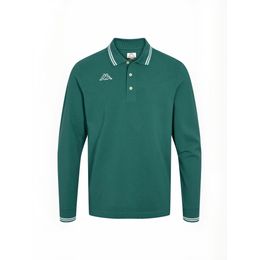 Kappa Herren Kurzarmhemd "Kappa Polo shirt KMLogo Maltax"gr&uuml;n jasper, Gr. XXL, Obermaterial: 100% Baumwolle, Hemden