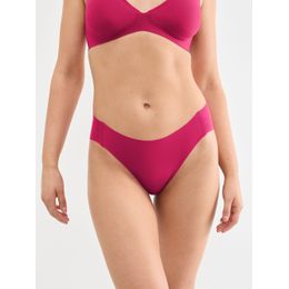 Sloggi Damen High-Waist-Slip "ZERO Feel 2.0", Gr. M, pink, Jersey, Obermaterial: 76% Polyamid, 24% Elasthan, Unterhosen, softe Mikrofaser,
