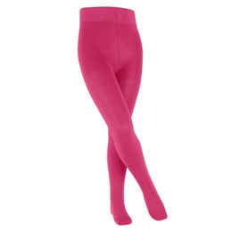 Falke M&auml;dchen Strickstrumpfhose "Family", Gr. 98, pink, Obermaterial: 94% Baumwolle, 4% Polyamid, 2% Elasthan, unifarben, Strumpfhosen, atmungsaktiv,