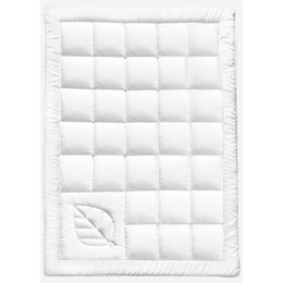 bonprix Allergiker Bettdecke 4 Jahreszeiten, wei&szlig;, Gr.155x220 cm, Allergiker Bettdecke mit hohem Schlafkomfort, aus Microfaser