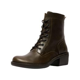 Fly London Damen Schn&uuml;rstiefelette "Fly London Stiefelette Leder", Gr. 37schwarz, Leder, Schuhe