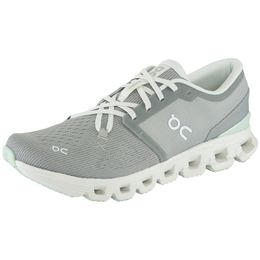 On RUNNING Damen Laufschuh "CLOUD X 4", Gr. 40, grau, Synthetik, Schuhe