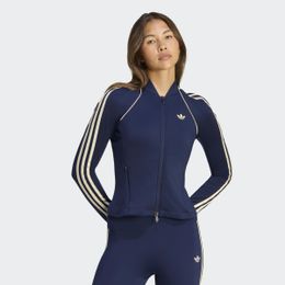 Damen Langarmshirt "OG SP MIDLAY"night indigo, Gr. XXL, adidas Performance, Obermaterial: 89% Polyester, 11% Elasthan, Shirts