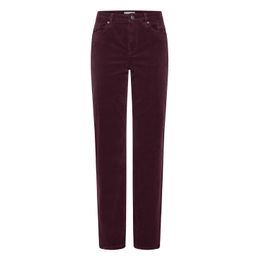 Pulz Jeans Damen Stoffhose "Damen Casual PZSALLY", rot, Gr. 42, Obermaterial: 83% Baumwolle CO. 15% Viskose CV. 2% Elasthan EL., Hosen
