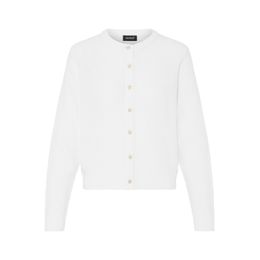 oxmo Damen Strickjacke "Strickjacke oxmoma", beige, Gr. M, Obermaterial: 50% Polyacryl PAN. 50% Polyester PES., Strickjacken