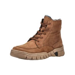 Waldl&auml;ufer WALDL&Auml;UFER Damen Schn&uuml;rstiefelette "Waldl&auml;ufer Stiefelette Nubukleder", Gr. 42mittelbraun, Nubukleder, Schuhe