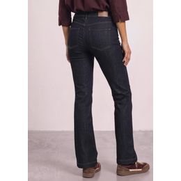 Street One Damen Slim-fit-Jeansrinse soft washed, Gr. 31, unifarben, Jeans, 72% Baumwolle, 27% Polyester, 1% Elasthan, Jeans, 5-Pocket-Style
