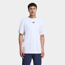 Herren T-Shirt "D4T POWER TEE", wei&szlig;, Gr. XL, adidas Performance, Obermaterial: 100% Polyester, Shirts, mit Rundhalsausschnitt, ohne Verschluss,