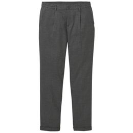 H.I.S. H.I.S Herren Stoffhose "Dehnbundhose mit Bundfalten und umgeschlagenem Saum"anthrazit, meliert, Gr. 33, Web, Obermaterial: 65% Polyester, 33%