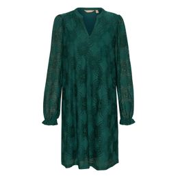 Culture Damen Midikleid "Damen Kleid CUolu", gr&uuml;n, Gr. XL, Obermaterial: 70% Polyamid PA. 30% Baumwolle CO., Kleider
