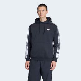 Herren Kapuzensweatshirt "3-STREIFEN-HOODIE", schwarz, Gr. XXL, adidas originals, Obermaterial: 70% Baumwolle, 30% Polyester, Sweatshirts