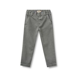 Wheat Jungen Trainingshose "Wheat Trousers Hugo S", grau, Gr. 116, unifarben, 100% Baumwolle, Hosen
