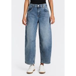 Herrlicher Damen 5-Pocket-Jeans "Barrow Denim", blau, Gr. 31, Denim/Jeans, Obermaterial: 99% Baumwolle, 1% Elasthan, Jeans, aus leichtem Denim, Loose