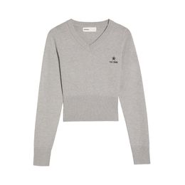 Bershka Pullover Damen Gr&ouml;&szlig;e XS grau