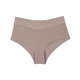 Tchibo - Highwaist-Panty - Damen - Gr. L - hellbraun