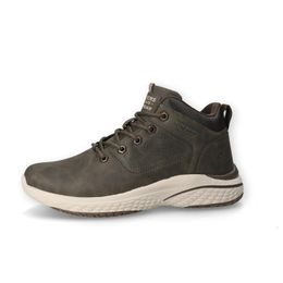 Damen Schn&uuml;rboots, Dockers by Gerli, Gr. 46olivgr&uuml;n, Lederimitat, Schuhe, Sneaker-Boots, Schn&uuml;rstiefelette mit Profilsohle